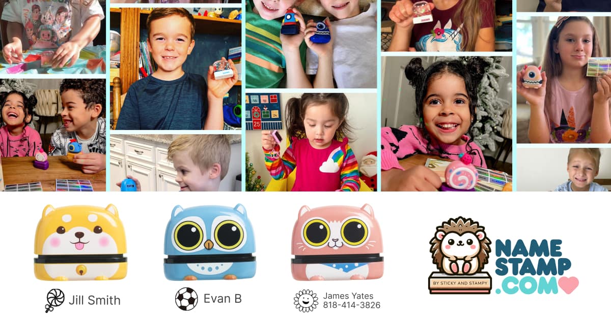Personalized Name Stamps For Your Kid's Clothing And Belongings ...